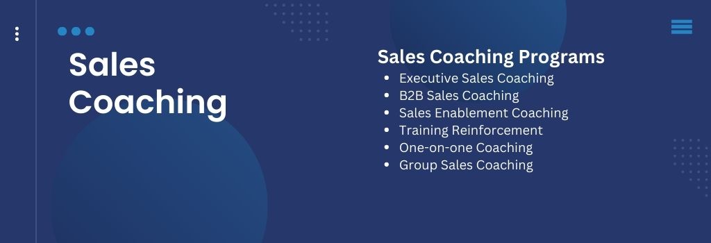Sales Coaching Programs